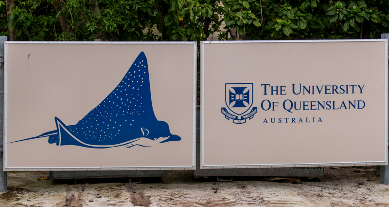 UQ sign at HIRS – WickTech Blog